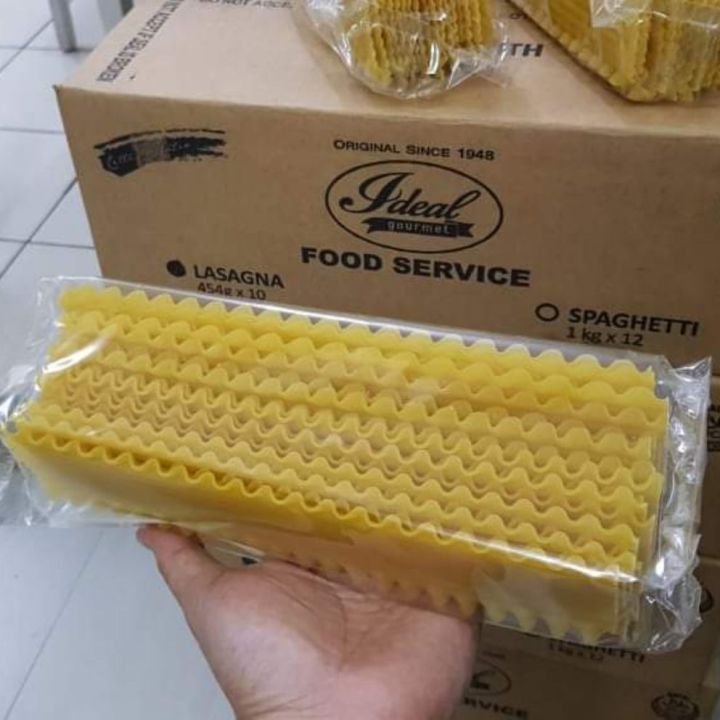 IDEAL LASAGNA FOOD SERVICE PACK 454gms× 10packs x 1box | Lazada PH