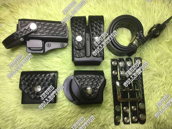 JHUN HOLSTER HIGH QUALITY PNP DUTY RIG SET | Lazada PH