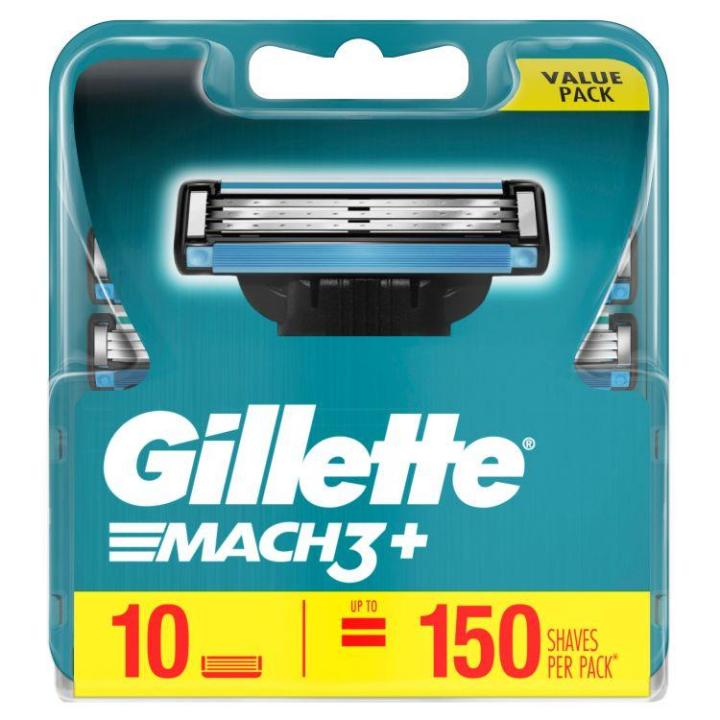 Gillette Mach3 Mach 3 Replacement Refill Razor Blade Cartridge Shaver ...