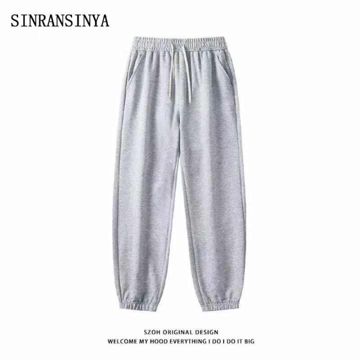 SINRANSINYA丨กางเกงสกินนี่สปอร์ตเรโทรและเรียบง่ายสำหรับฤดูร้อนกางเกงวอร ...