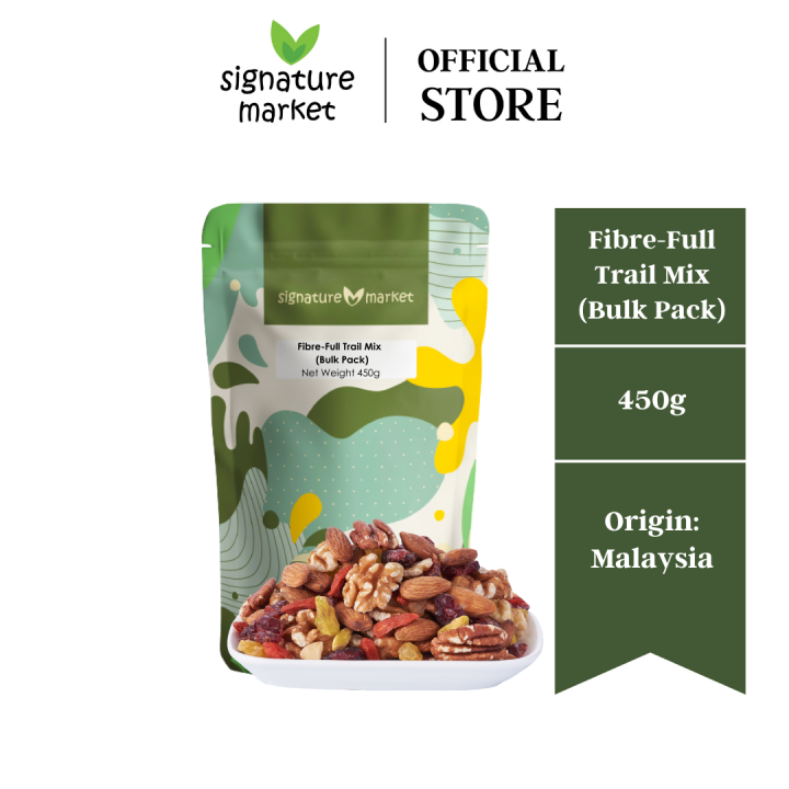 Signature Market Fibre-Full Trail Mix (Bulk Pack)(450g) | Lazada