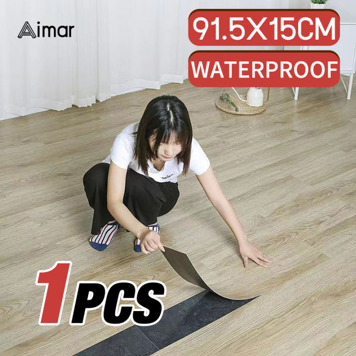 Floor tiles sticker waterproof self adhesive PVC floor sticker High ...