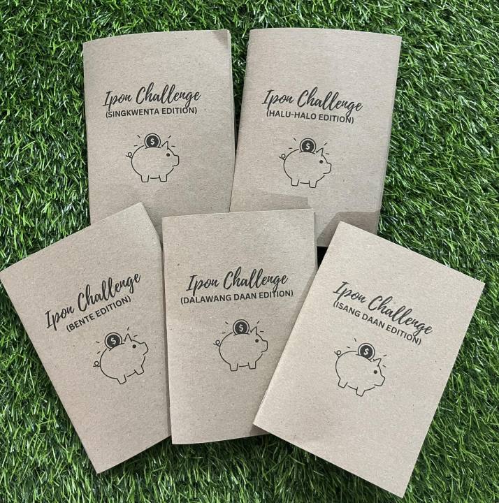 Ipon Challenge Booklet Savings Tracker Giveaways Christmas Gift Ipon ...