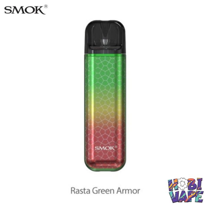 SMOK Novo 2S Vape Rokok Elektrik Pod Mod Vapor Relx Rasta Green Armour ...