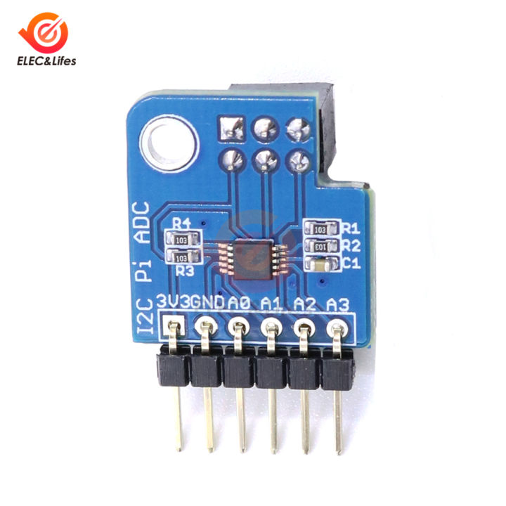 3.3v Ads1115 I2c Pi Adc Module Analog Signal 16-bit Precision Analog To ...