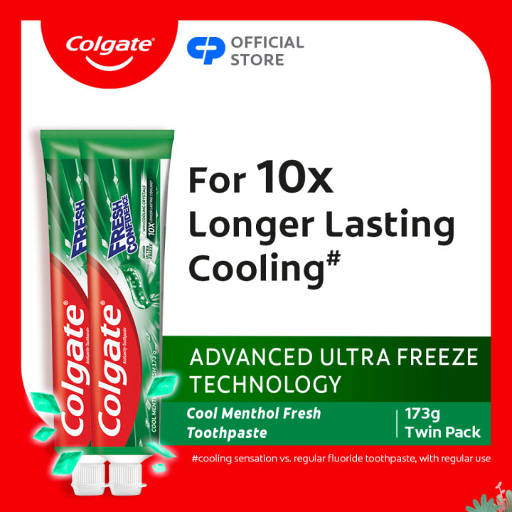 Colgate Fresh Confidence Anticavity Toothpaste with Cooling Crystals ...