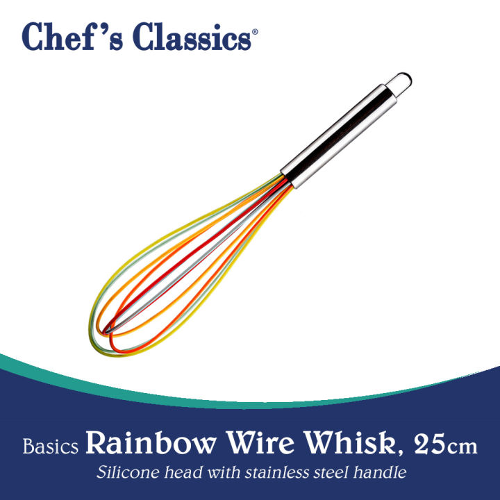 Chef's Classics Basics Silicone Rainbow Wire Whisk, 25cm | Lazada PH