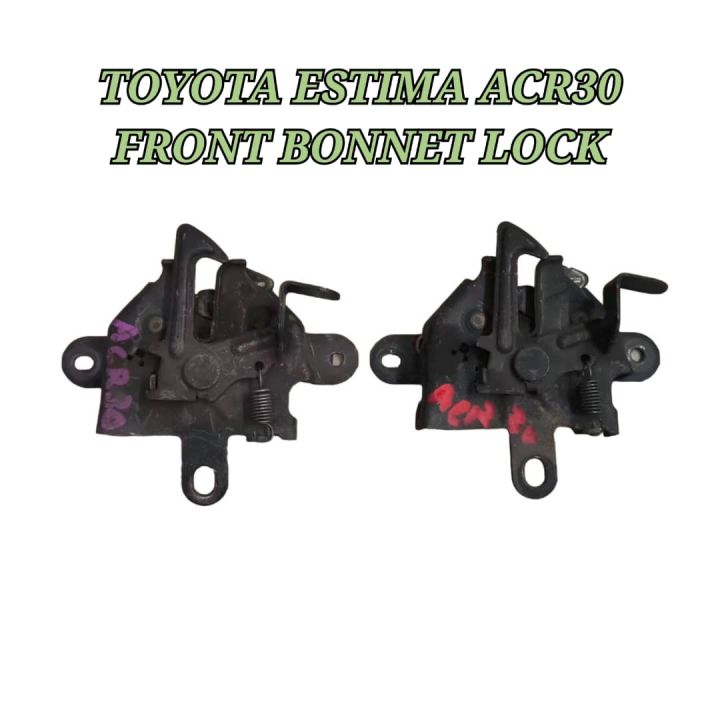 Front Bonnet Lock / Lock Bonet Depan Toyota Estima Previa ACR30 00-05 ...