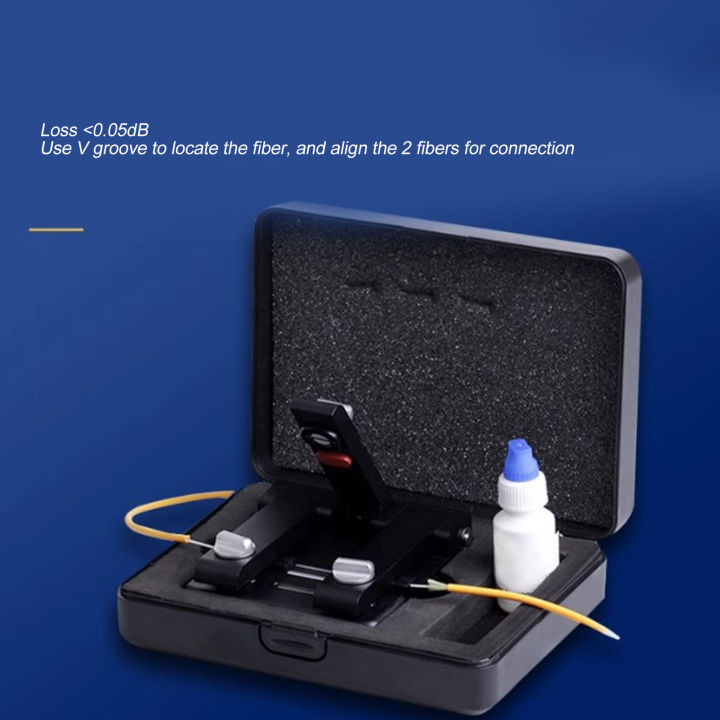 V Groove Fiber Aligner Optical Fiber Alignment Tool Quick and Flexible ...
