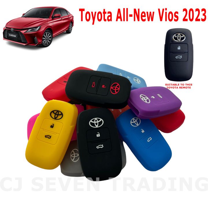 MOOGU Toyota All-New Vios 2023-2025 Keyless Remote Car Key Silicone 360 ...