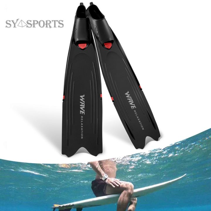 【hot】 ♠ Spearfishing Freediving Fins Flippers PP TPR Scuba Anti-skid ...