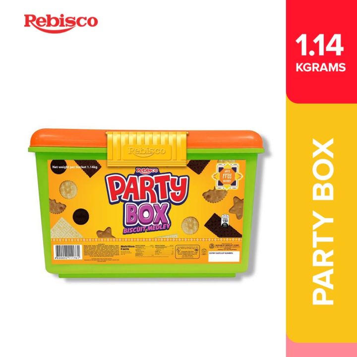 PARTY BOX BISCUIT MEDLEY 1.14KG 【Expiration Date: December 14, 2023 ...