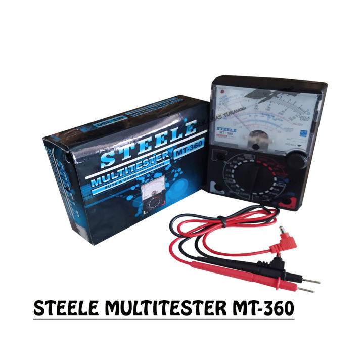 TERMURAH MULTITESTER AVOMETER ANALOG MULTITESTER MT-360 Multi Tester ...