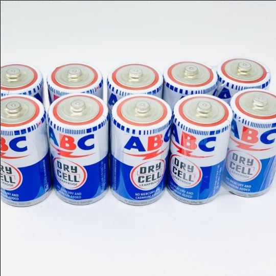(2pcs) ABC Biru R20 / Batre ABC Biru R20 / Baterai ABC Biru Besar/Gede ...