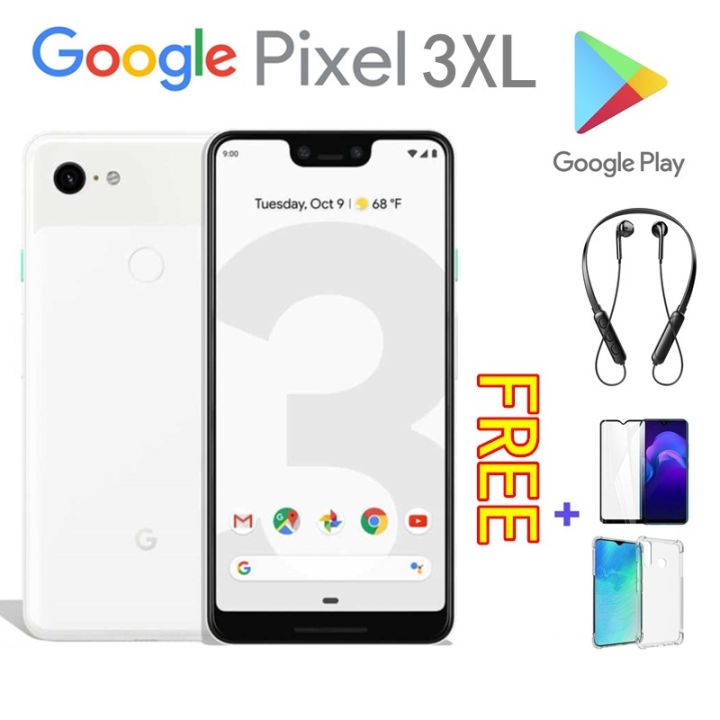 Pixel 3 XL 3xl 6.3นิ้ว64GB128GB ROM 4GB RAM Qualcomm SDM845 Snapdragon ...