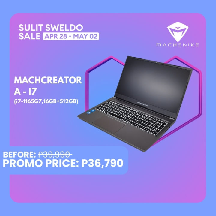 Machenike Laptop Machcreator A Intel ® Core i7-1165G7 16GB 512GB ...