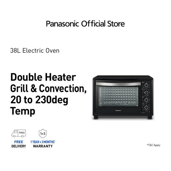 Panasonic NB-H3801KSP 38L Electric Oven | Lazada Singapore