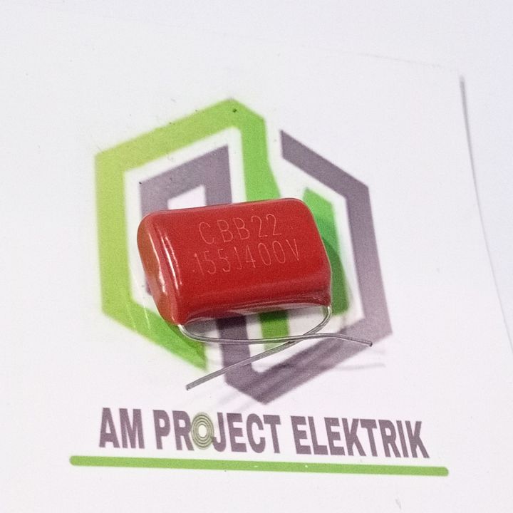 Kapasitor Milar 1.5uf / 155j 155k 155 / 400v Harga per pcs | Lazada Indonesia