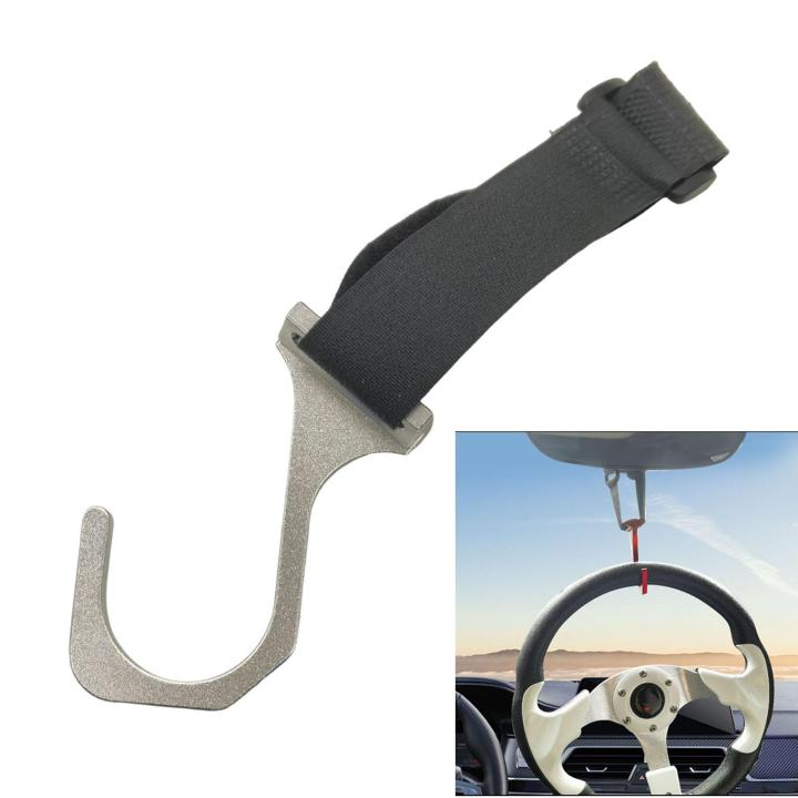 amagogo Aluminum Car Steering Wheel Hanger - Convenient Installation ...