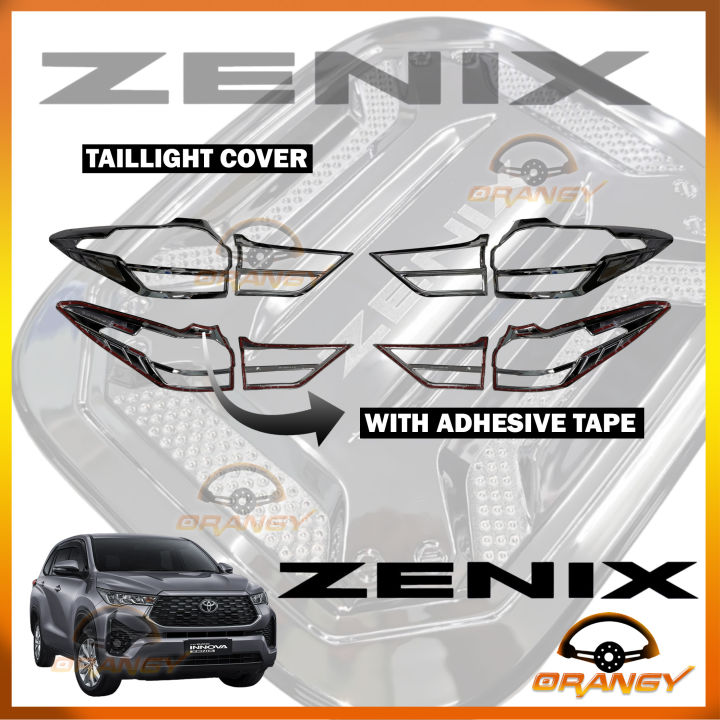 TOYOTA INNOVA ZENIX 2023-2024 tail light cover CHROME ( car accessories ...