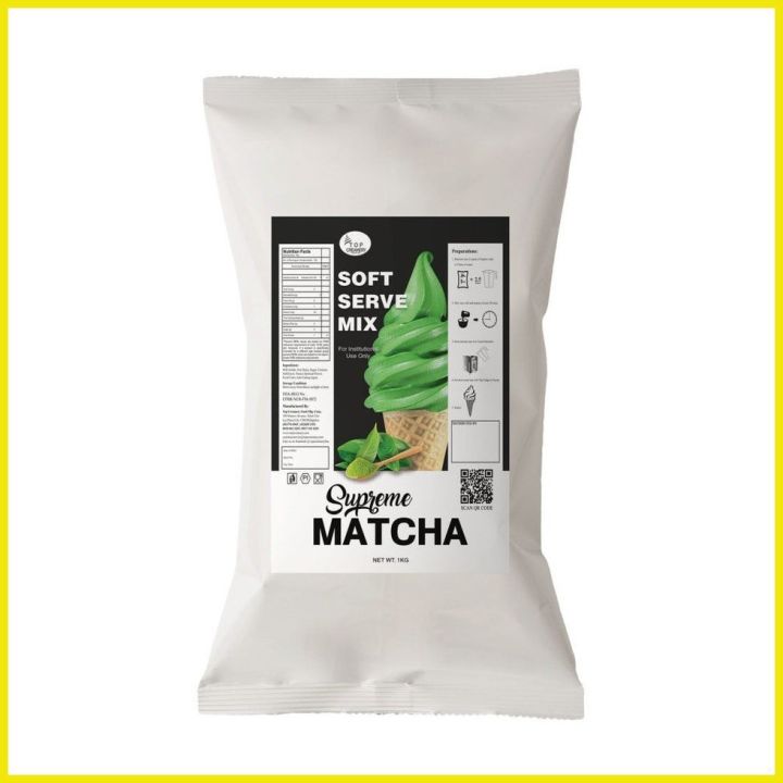 COD ☼ Supreme Soft Serve Ice Cream Powder Matcha 1kg | Lazada PH