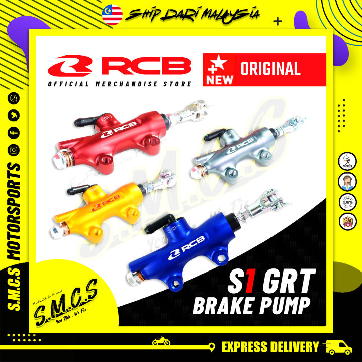 RCB PUMP S1 GRT [𝗡𝗘𝗪] Rear Master Pump 14mm Y16/ Y15 / LC5S / RS150R ...