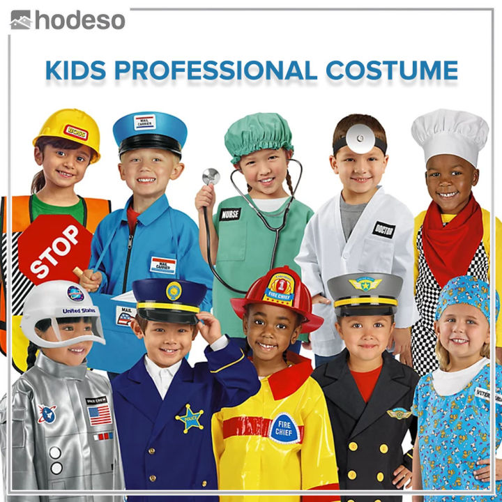 Hodeso - Kids Halloween Costume Professional Costume Career, Dream Job ...