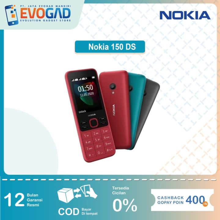Nokia 150 Dual SIM Garansi Resmi | Lazada Indonesia