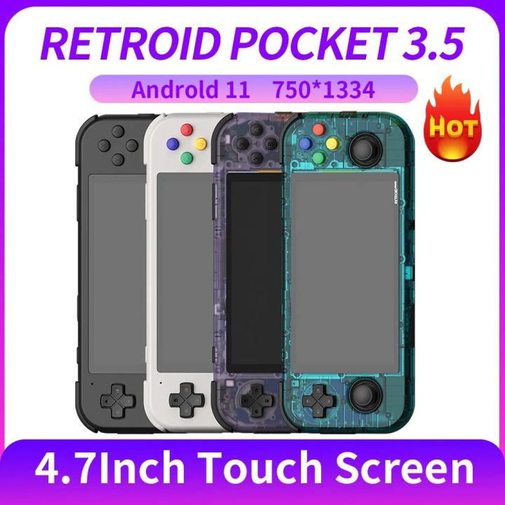 New Retroid Pocket 3 Plus 3+handheld 4.7-inch 4G+128GB 11 RP3+handheld ...