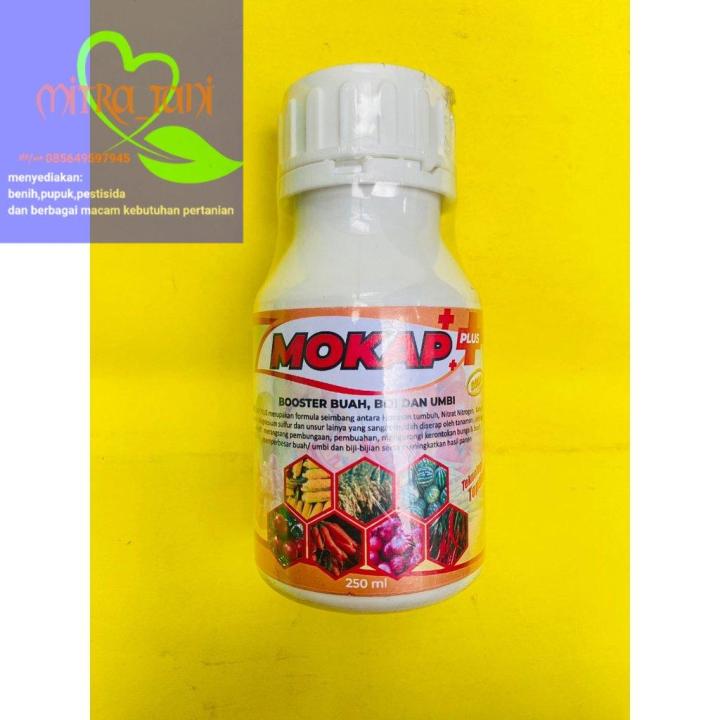 pupuk booster buah MOKAP PLUS isi 250ml by PLANET AGRONUSA | Lazada ...