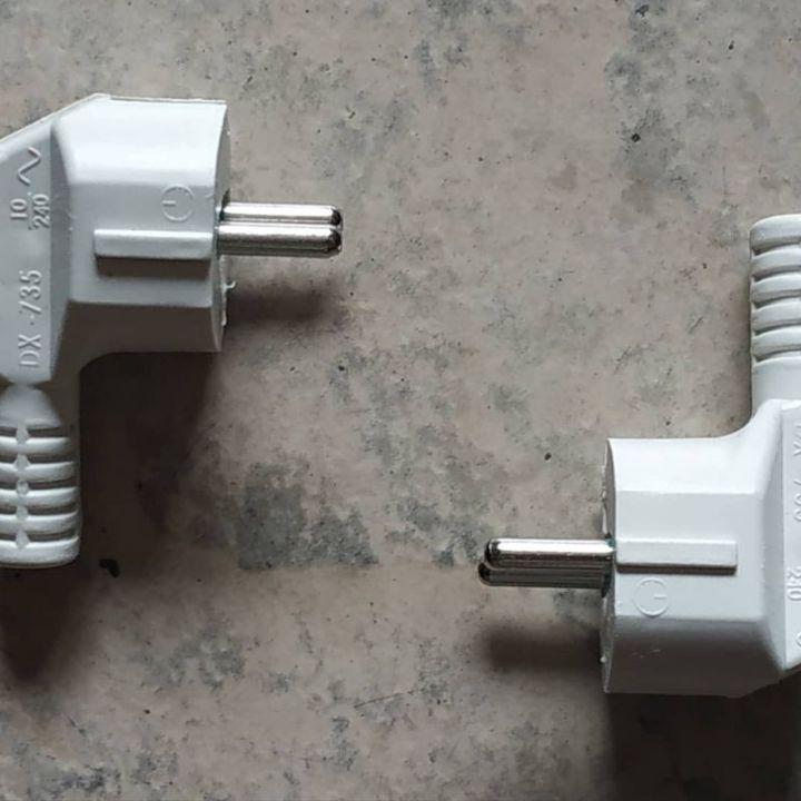 Steker bengkok putih | Lazada Indonesia