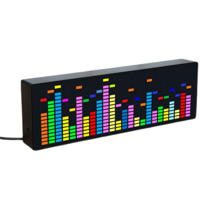 (TSDA) LED Music Spectrum Rhythm Lights Voice Sensor 1624 RGB ...