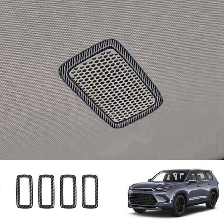 Car Roof Horn Trim Frame Sticker Front Roof Speaker Trim Frame for ...