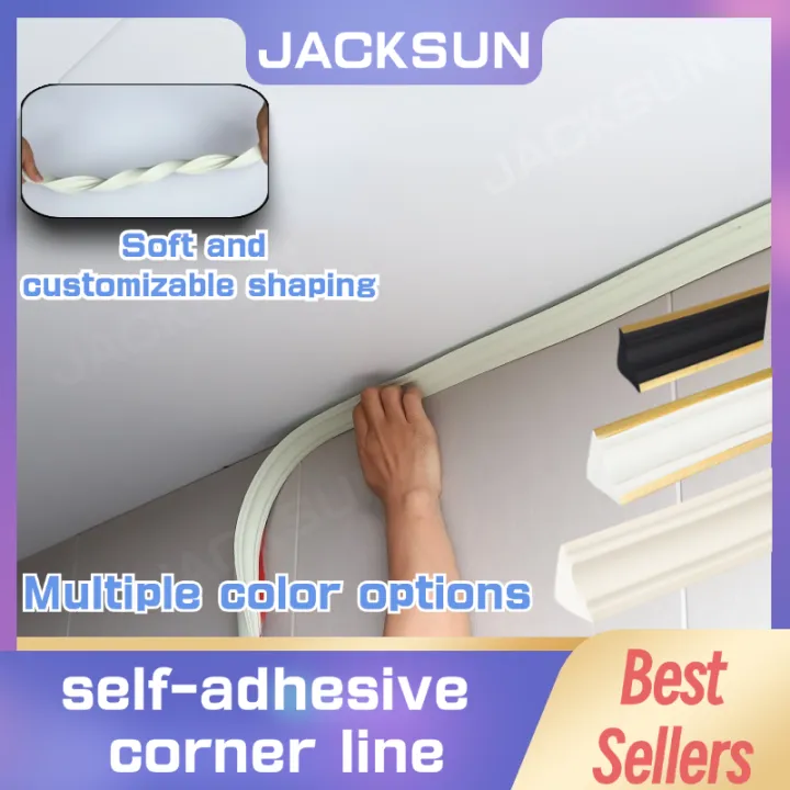 1/5 Meters Wall corner line, ceiling self-adhesive corner line, Home ...