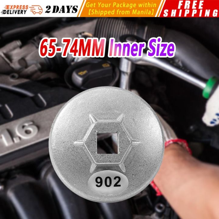 【65-74MM Inner Size】Indian Eagle Oil Filter Wrench Cap Type 902/903 Car ...
