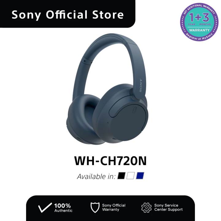 Sony WH-CH720N CH720 Noise Canceling Wireless Headphones Bluetooth Over The Ear Headset with ...