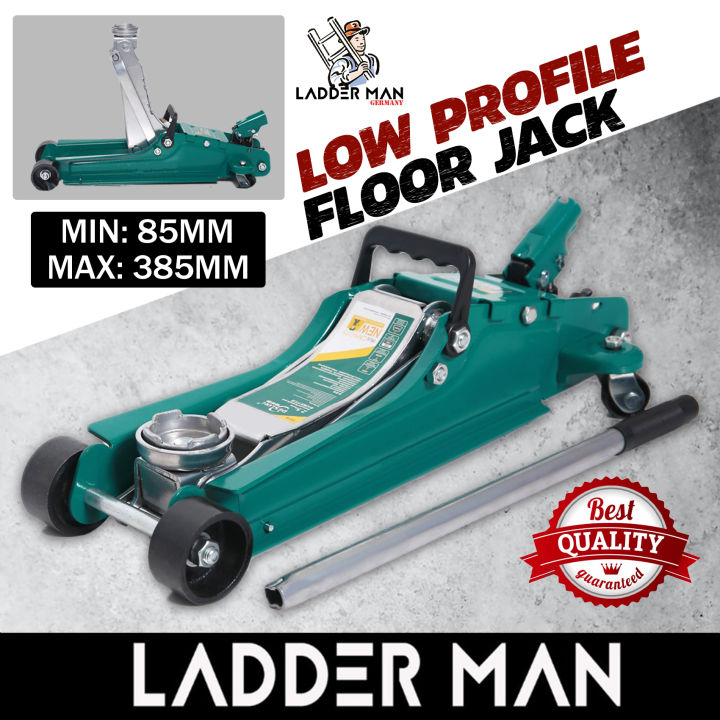 2.5 Ton Low Profile Hydraulic Floor Jack Kereta Heavy Duty Car Jack ...