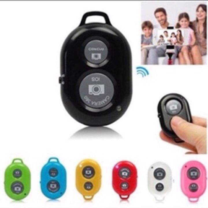 Bluetooth Remote Shutter For iPhone/Android Phone with battery for ...