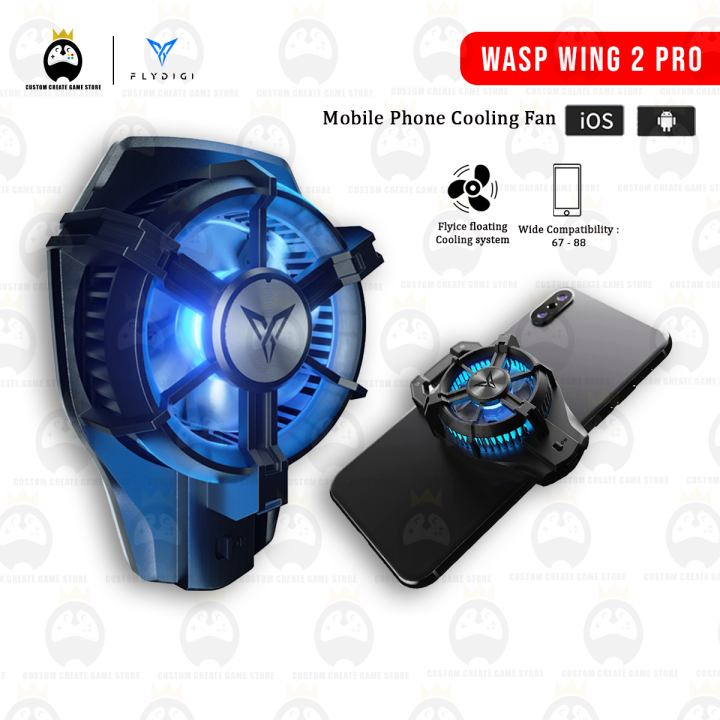 Flydigi Wasp Wing 2 PRO Fly ice Cooling system Wired Mobile Phone Cooling Fan [readystock] | Lazada