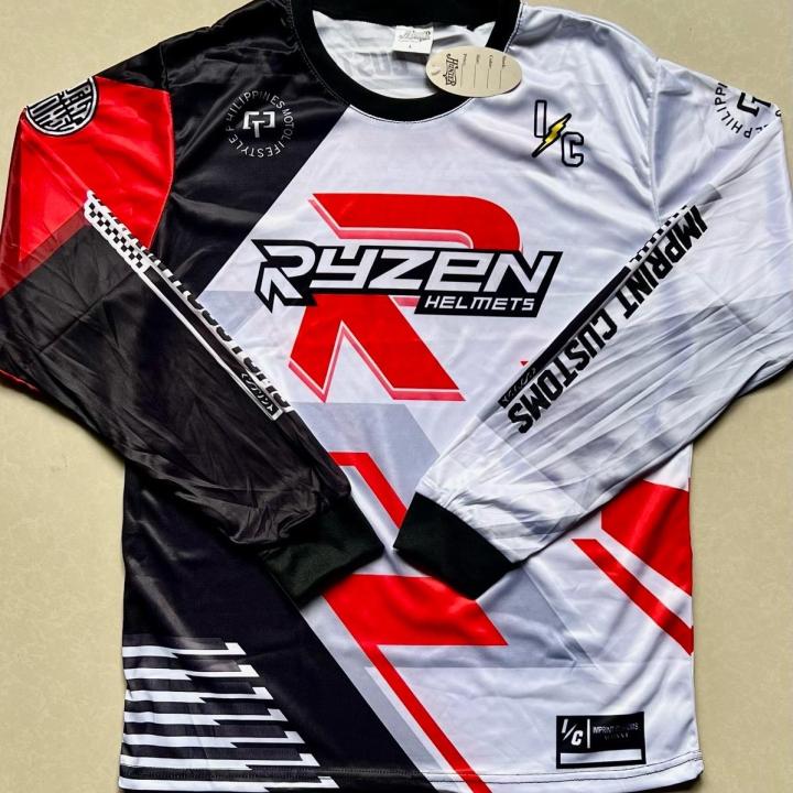 IMPRINT CUSTOM LONGSLEEVE MOTORCYCLE JERSEY IN FULL SUBLIMATION PRINT ...