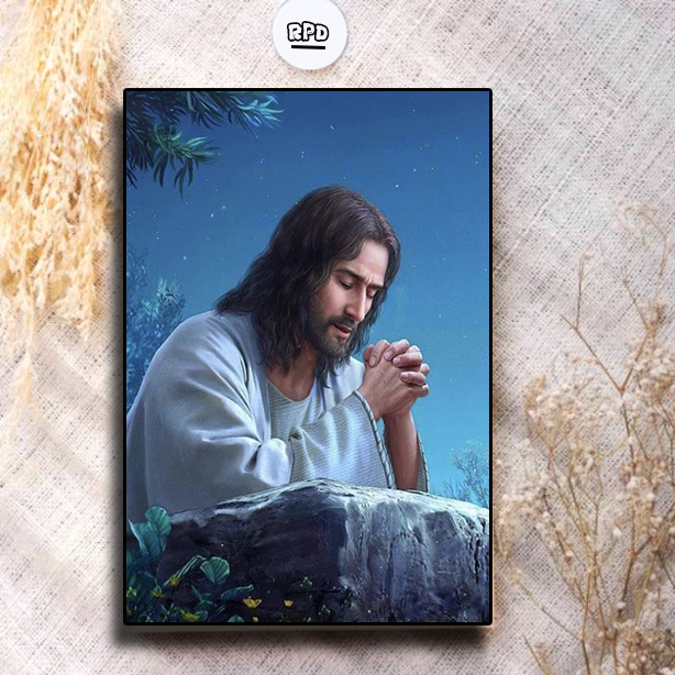 Poster Kayu Hiasan Dinding Rohani Tuhan Yesus/Hiasan Dinding Rumah ...