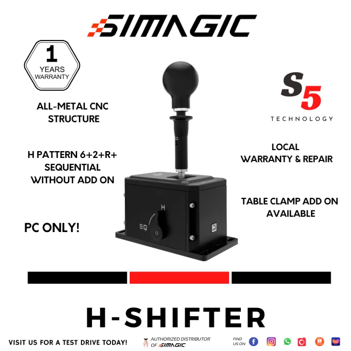 Simagic H Shifter / Simagic DS-8X Shifter / Simagic gearbox / Simagic ...