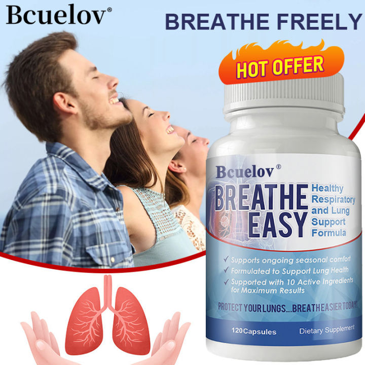 Bcuelov Lung Health Supplement, Reduce Nasal Congestion and Reduce ...