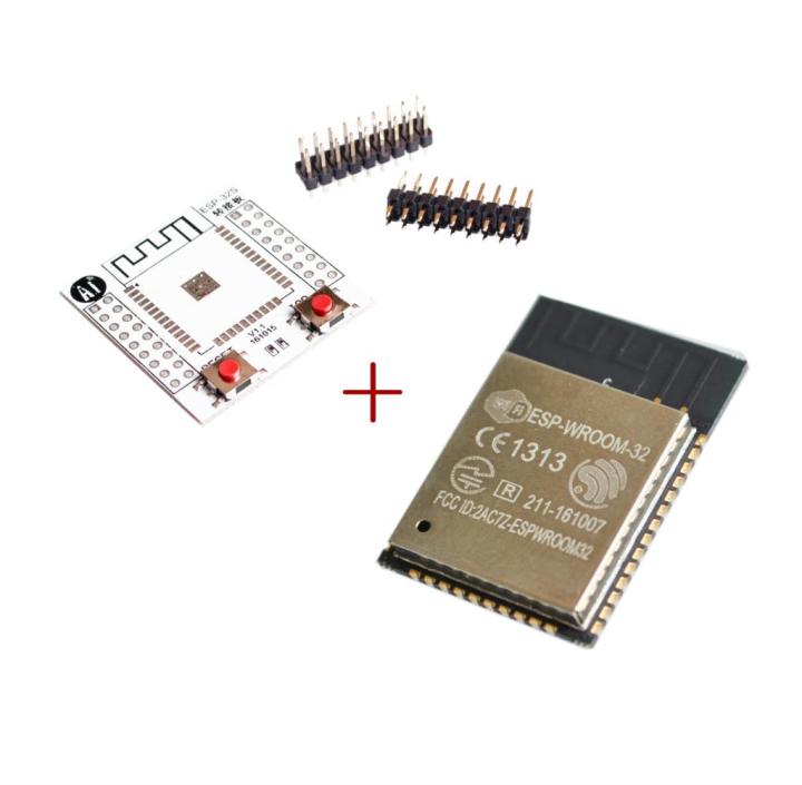 Esp32 Esp-wroom-32 Iot Wifi Wlan Ble Moduleesp-32s Adapter Board ...