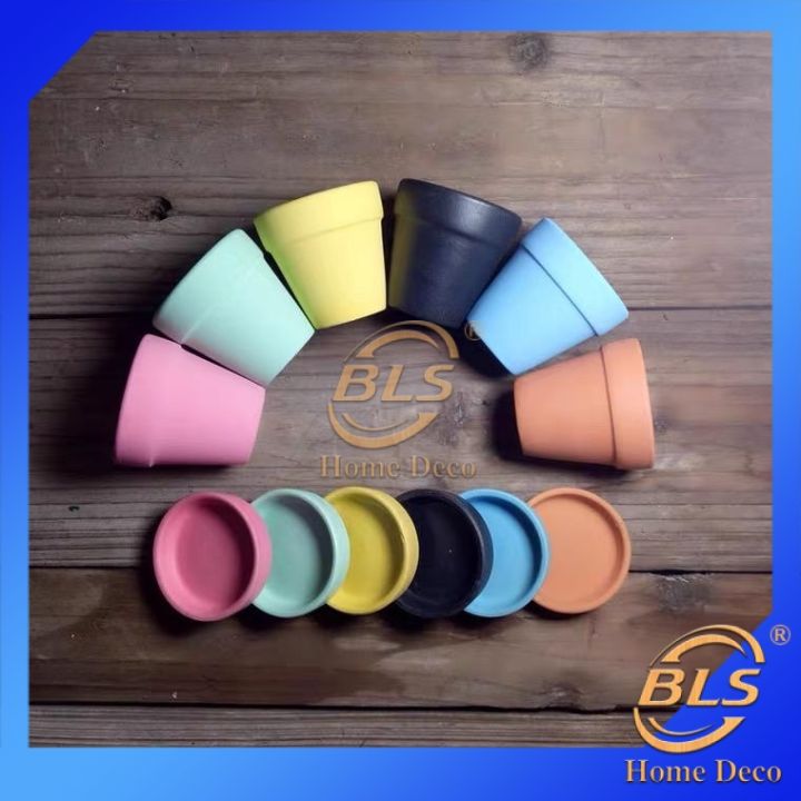 New Color Macaron Colorful Pottery Flower Pot Cactus Succulent ...