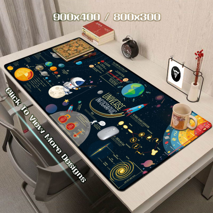 【NEW-PREFERRED】long mouse pad anime design extended gaming mousepad ...