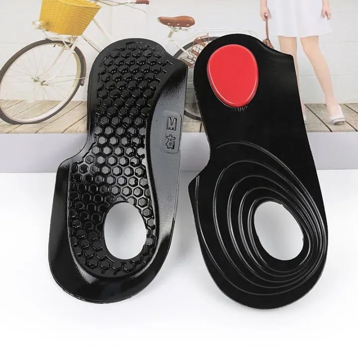 1 Pair Flat Foot Corrector Gel Insole Cure Flat Feet O/X Leg Arch ...