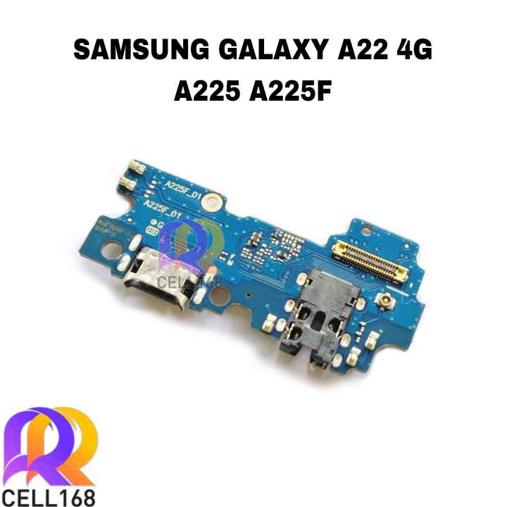 FLEXIBLE KONEKTOR CHARGER SAMSUNG A22 4G A225 A225F PCB BOARD CAS MIC ...