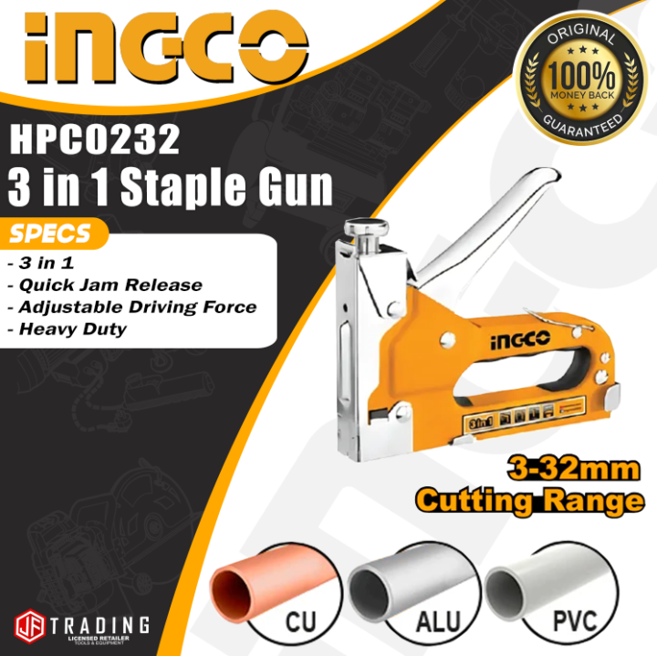 INGCO 3 in 1 Staple Gun HSG1405 | Lazada PH