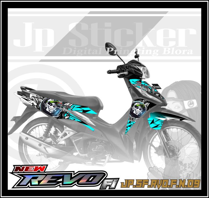 Sticker Striping List Variasi Revo FI New - Stiker Revo Fit Injeksi JP ...